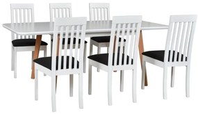 Drewmix jídelní židle ROMA 9 dřevo: grafit, látka: látka
