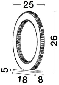LED stolní lampa Cilion