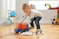 Lena Truxx popelář oranžovo-šedá / od 2 let