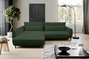 XXXLutz ROHOVÁ SEDAČKA, textil, tmavě zelená MID.YOU - Sedací soupravy - 001574005709