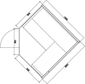 BPS-koupelny Finská sauna Relax  150x150, 4-5 osob