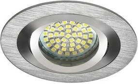 PremiumLED Podhledové bodové svítidlo OPAL stříbrná + patice, LUX01288