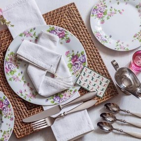Porcelánová sada talířů BEAUTY 18 ks