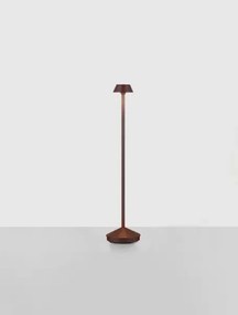 Venkovní stojací lampa Arion hnědá