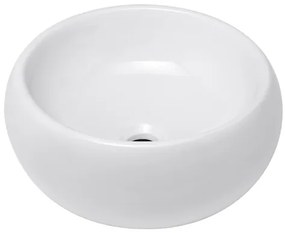 Umyvadlo na desku Glacera Vallone 39,5x39,5 cm bez přepadu VA3939