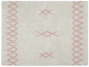 Lorena Canals koberec 120 x 160 růžový vzor, světlý - Bereber