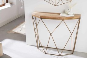 Designový konzolový stolek z masivu Diamond Mango 90cm