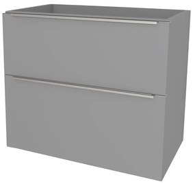 Mereo Mereo, Mailo, koupelnová skříňka 81 cm, chrom madlo, Multidecor, CN591SSEDA