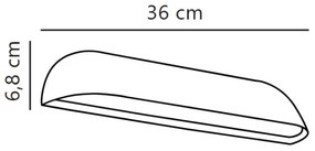 Nordlux - LED Venkovní nástěnné svítidlo FRONT LED/11W/230V IP44