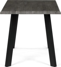 Jídelní stůl HT-F4514 GREY, mdf, šedý dub (140 x 80) cm Šedá