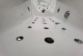BPS-koupelny Hydromasážní vana HYD-RA640 180x90 bez ohřevu vody