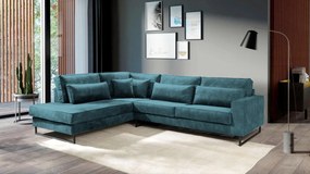 XXXLutz ROHOVÁ SEDAČKA, textil, kompozitní dřevo, modrá MID.YOU - Sedací soupravy - 000694010025