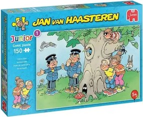 JUMBO Puzzle JvH Junior 1: Hra na schovávanou / 150 dílků / od 5 let