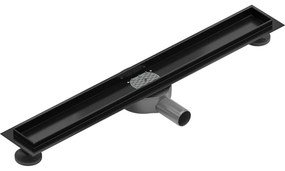 Mexen Flat 360° tělo pro otočný liniový odtok 50 cm, černý - 1740050