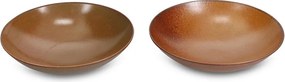 Hnědá porcelánová mísa ø 21 cm Ovio – BonBistro