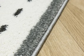 Dětský koberec Lima C260C šedý/krémový