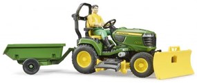 Bruder 62104 BWORLD Zahradní traktor John Deere X949 s figurkou