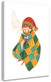 Gario Obraz na plátně Zimní kreslení pro děti barevné - Ekata Mandal Rozměry: 40 x 60 cm