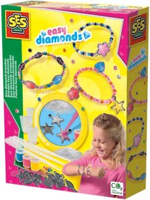 SES CREATIVE Výroba náramků s diamanty kreativní set v krabici 14682
