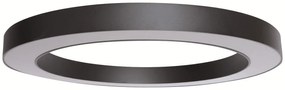 LED kruhové univerzální svítidlo LEDkoncept Circulare ring L/70041 černé 95cm