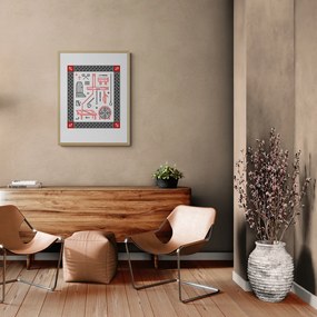 Jozef Tušan | Mučiareň Rám: Černý, Velikost: 40 x 30 cm
