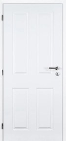 Doornite Odysseus Interiérové dveře 80 L, 846 × 1983 mm, lakované, levé, bílé, plné