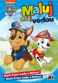JIRI MODELS Maluj vodou A5 Tlapková Patrola omalovánky 7
