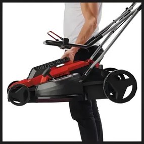 Einhell GC-EM 1800/43 červená/černá / Sekačka na trávu / 1800W / 3300