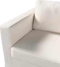 Potah na pohovku IKEA  Karlstad 3-místná, nerozkládací, dlouhý barva béžová látka pletený vzor