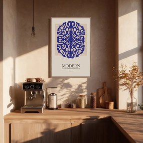 Tištěný obraz s rámem 60x90 cm Blue Folklore – Styler
