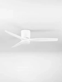 LED bílé designové stropní svítidlo Aloa s dálkovým ovládáním