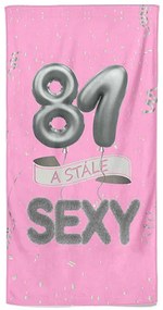 Osuška Stále sexy – růžová (věk: 81)