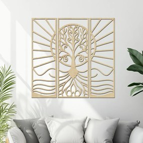 dřevo života Dřevěný strom RANNÍ PAPRSKY Zvolte rozměr (cm): 40x39, Zvolte barvu dekoru: Javor