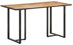 Jídelní stůl 140 cm hrubé mangovníkové dřevo 320691