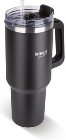 Lamart lt4088 termohrnek černý 1,2 l