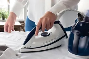Ariete Steam Power Easy bílá/modrá / Napařovací žehlicí stanice / 2400