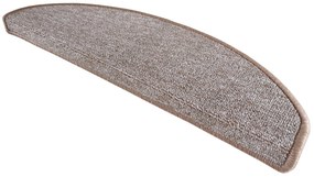 Vopi Nášlapy na schody Astra béžová půlkruh, samolepící - 28x65 půlkruh (rozměr včetně ohybu)
