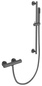 BESCO Nástěnný termostatický sprchový set VEO grafitová  - BABPVNTIIGR