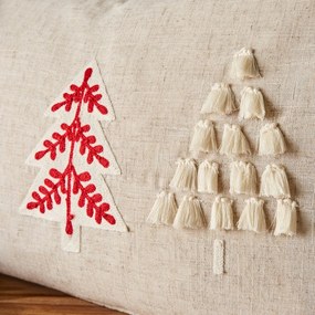 Dekorační polštář s vánočním motivem 30x50 cm Christmas Tree – Catherine Lansfield