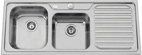 Sinks Sinks Rodi CAPRICE 1200 DUO V 0,7mm levý texturova