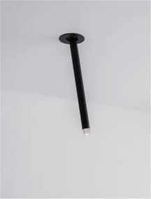 LED černé moderní stropní svítidlo Stilvi