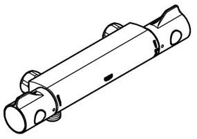 GROHE 34561000 - Termostatická sprchová baterie DN 15 lesklý chrom