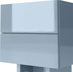 Noční stolek Glim 39,8 cm modrý