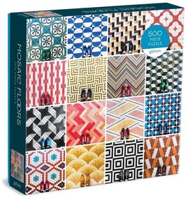 Galison Puzzle Mozaikové podlahy 500 dílků