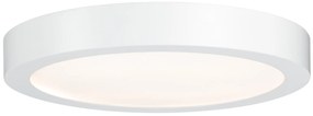 Paulmann 70643 Lunar, bílé stropní LED svítidlo, 20W LED 3000K, prům. 30cm