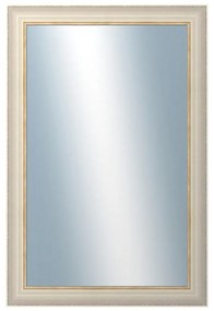 DANTIK - Zarámované zrcadlo - rozměr s rámem cca 80x120 cm z lišty GREECE bílá (2639)