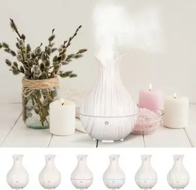 SIXTOL Bloom bílé dřevo / Aroma difuzer / 200ml / 6 W / Automatické vy