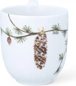 Bílý porcelánový hrnek s vánočním motivem 330 ml Hammershøi Christmas – Kähler Design