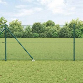 Svařované drátěné ploty s hroty 100 x 1 m Ocel potažená PVC 3352145
