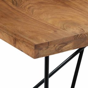 Jídelní stůl 180 x 90 x 76 cm masivní akáciové dřevo 282881